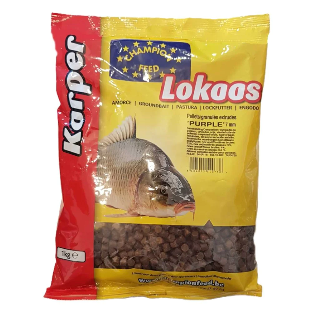 Пелети CHAMPION FEED Purple Pellets 1kg • Топ Цени • промоции | MFTACKLE