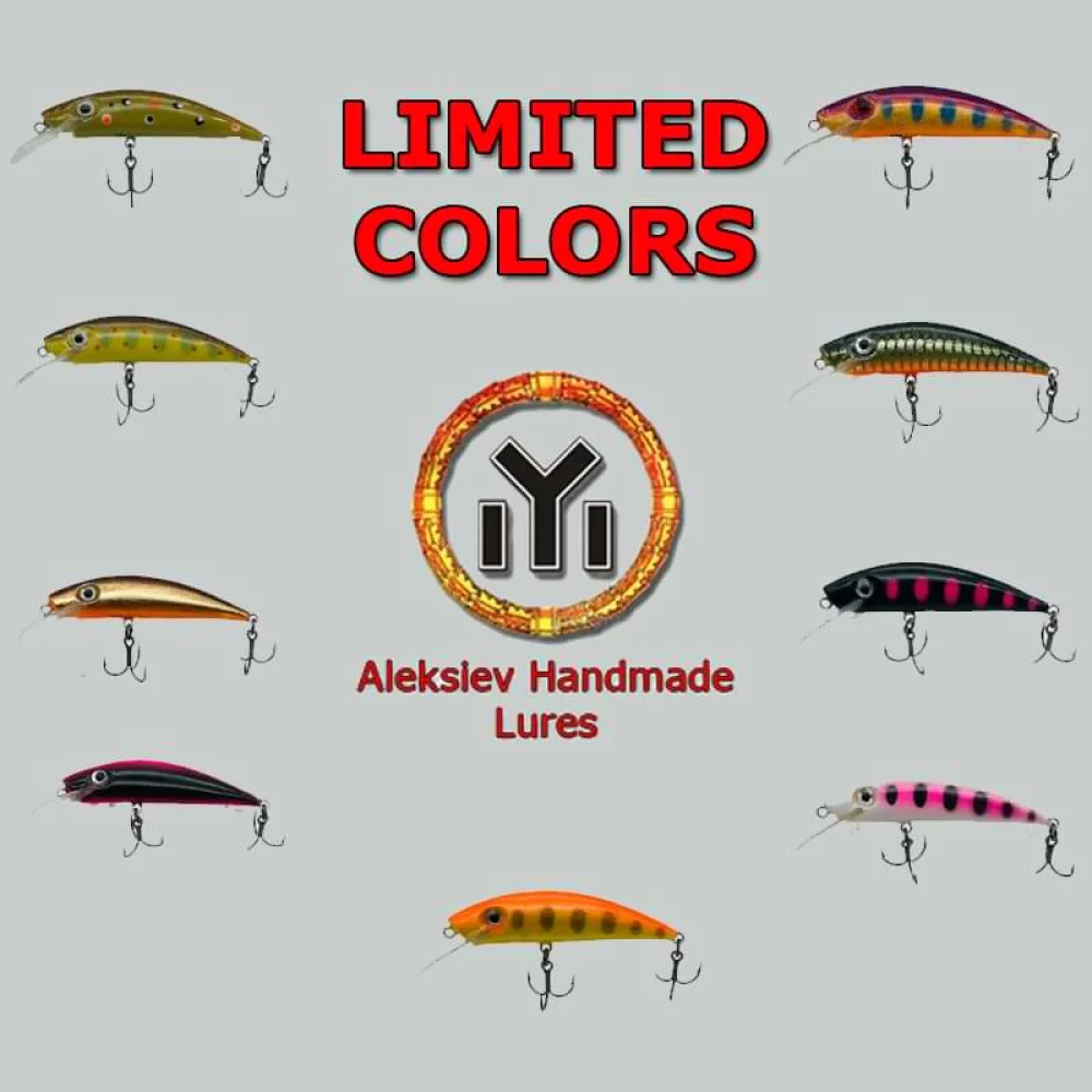ALEKSIEV HANDMADE Trout Killer - 4cm 1.7g Sinking LIMITED COLORS