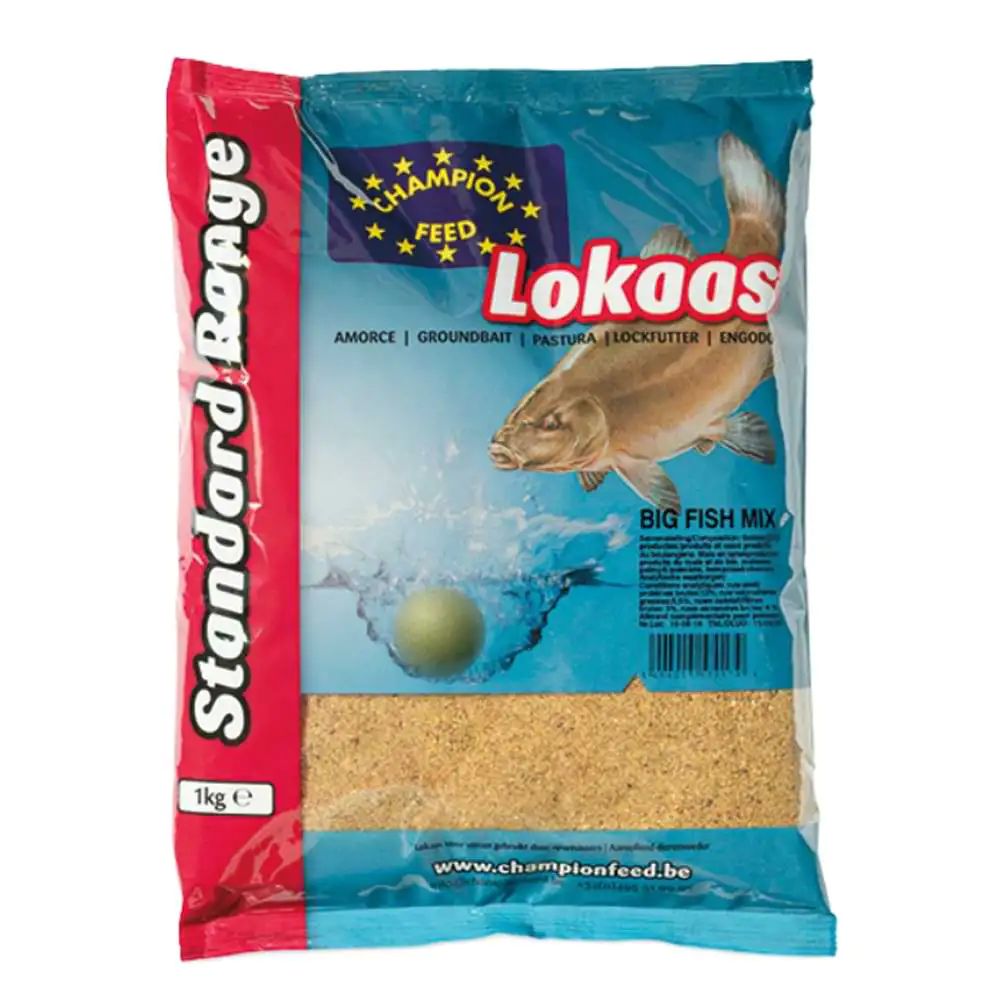 Захранка CHAMPION FEED Big Fish Mix 1kg • Топ Цени • промоции | MFTACKLE