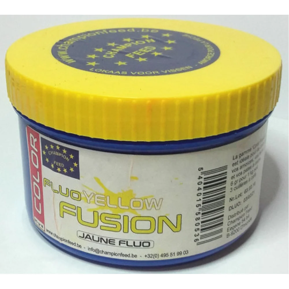 Боя за захранка и глина CHAMPION FEED Color Yellow Fluo 60g • Топ Цени ...