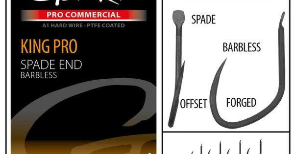 GAMAKATSU Pro-C King Pro Spade A1 PTFE BL