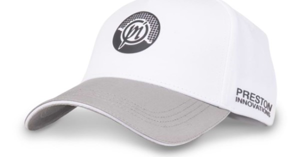 PRESTON White PI Logo Cap